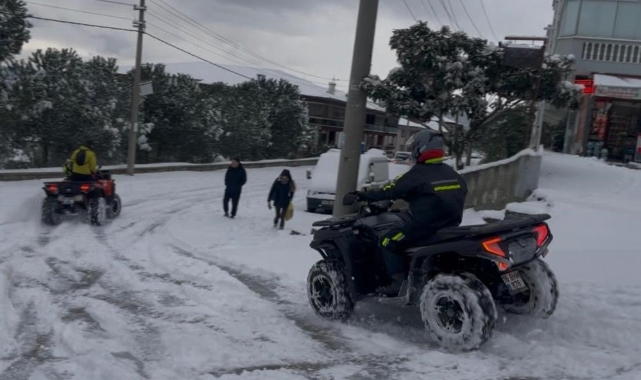 Bursa Yeni Yılın İlk Gününde Beyaza Büründü: Kar Şehri Kartpostala ...